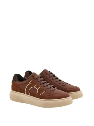 FERRAGAMO Gancini Low-top Sneakers