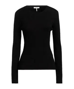 Rag & Bone Minimalist Solid Color Knit Top - Black
