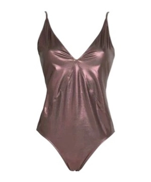 Rick Owens Metallic Swimsuit - Multicolor