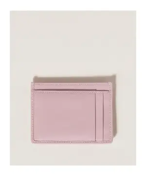 Miu Miu Matelassé Nappa Leather Card Holder