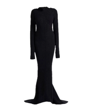 Rick Owens Lightweight Knitted Dress - Black