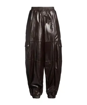 MAXCO. Elastic Waist Casual Pants - Black