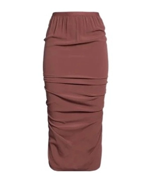 Rick Owens Gathered Pencil Skirt