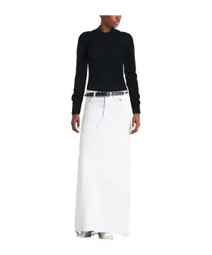Rag & Bone Minimalist Solid Color Knit Top