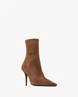 Saint Laurent Ashley Ankle Pointed Toe Boots