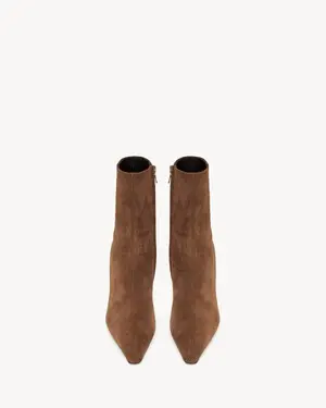 Saint Laurent Ashley Ankle Pointed Toe Boots