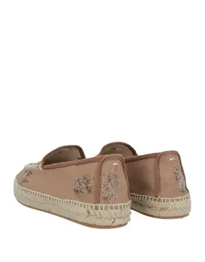 MAISON MARGIELA Embroidered Canvas Flats