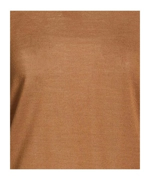 Max Mara Solid Lightweight Wool Turtleneck Sweater