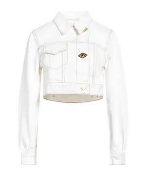 GANNI Stylish Denim Jacket - White