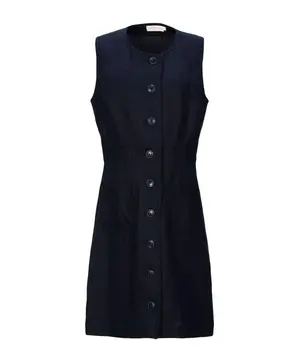 Tory Burch Sleeveless Woven Dress - Blue