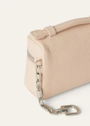 Loro Piana Logo Zipper Key Bag
