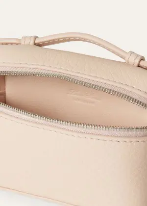 Loro Piana Logo Zipper Key Bag