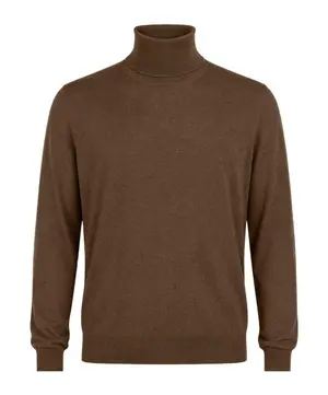 TOM FORD Turtle-neck Wool Jumper - Green