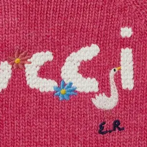 Gucci Baby Wool Sweater With Embroidery