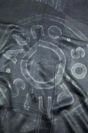 Acne Studios Printed Silk Scarf