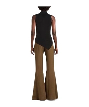 Rag & Bone Solid Sleeveless Turtleneck Knit Top