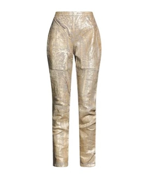 Rick Owens Metallic Tapered Trousers