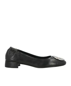 Tory Burch Plain Colour Ballet Flats - Black
