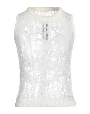 Rick Owens Minimalist Sleeveless Knit Top