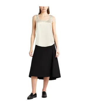 Brunello Cucinelli Sleeveless Satin Top