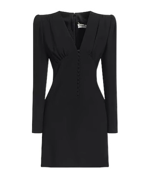 Saint Laurent Mini Dresses - Black