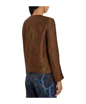 Etro Paisley Jacquard Tailored Woven Jacket
