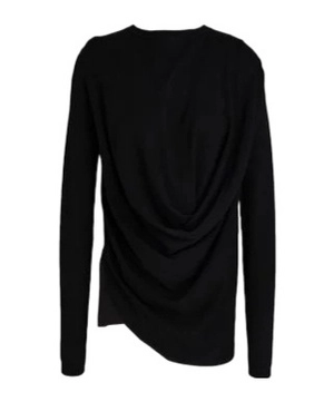 Rick Owens Simple Solid-color Knitted Top - Black