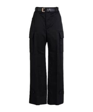 Saint Laurent High-waisted Multi-pocket Cargo Pants