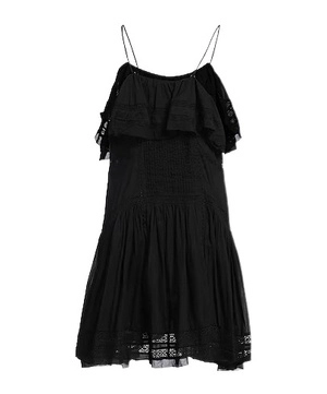 Isabel Marant Étoile Sleeveless Lace Tiered Dress
