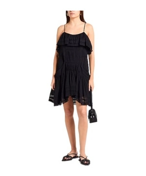 Isabel Marant Étoile Sleeveless Lace Tiered Dress