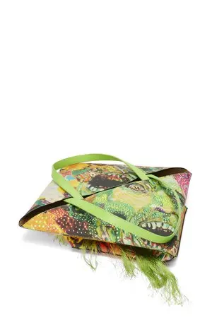 Loewe Xl Puzzle Fold Tote In Classic Calfskin