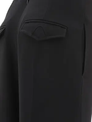 DION LEE V-wire Straight-leg Cut-out Trousers