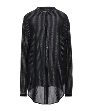 Saint Laurent Striped Long Sleeve Shirt