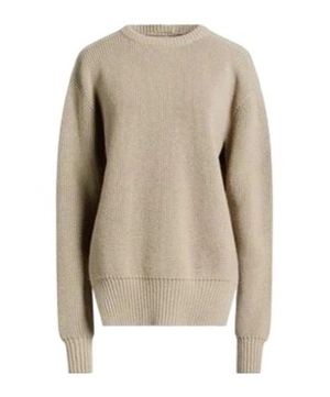 Rick Owens Solid-color Wool Knitted Sweater - Nude