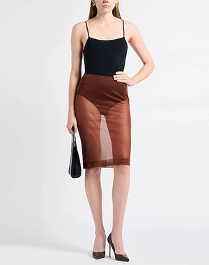 Saint Laurent Knitted Bodycon Skirt