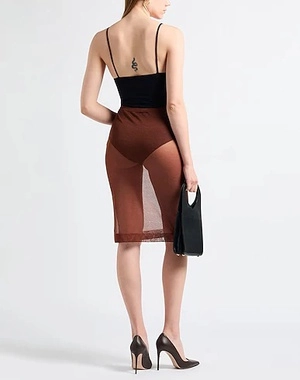 Saint Laurent Knitted Bodycon Skirt
