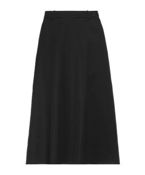 Balenciaga Gabardine Flared Midi Skirt
