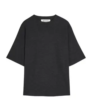 RÓHE Casual Versatile Tshirt - Black