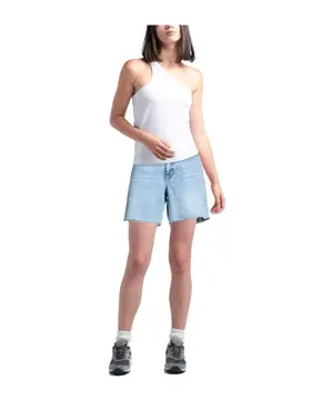 Rag & Bone Stylish Light-wash Denim Shorts