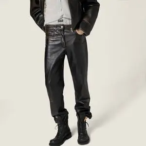 Miu Miu Nappa Leather Pants