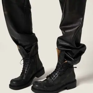 Miu Miu Nappa Leather Pants