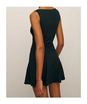 REFORMATION Mayve Organic-cotton Mini Dress