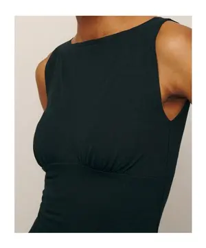 REFORMATION Mayve Organic-cotton Mini Dress