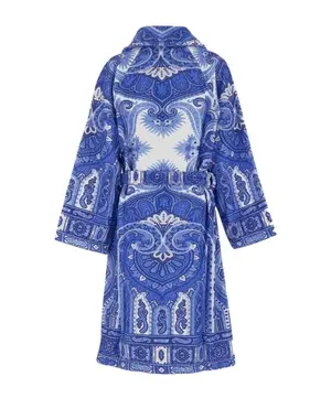 Etro Paisley Print Bathrobe