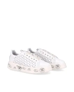 Premiata Logo Low-top Casual Shoes