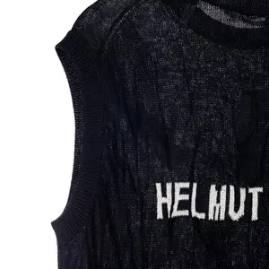Helmut Lang Round Neck Vest