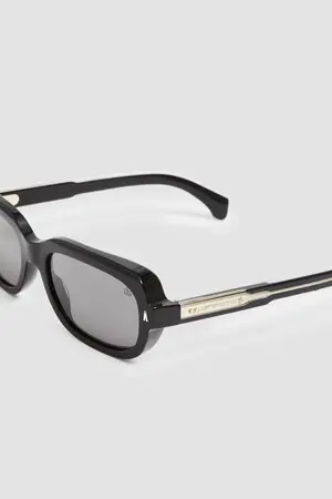 Moncler Suntrap Rectangular Sunglasses