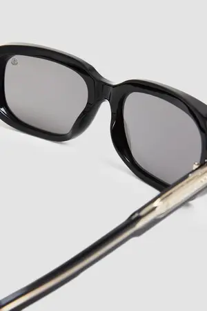 Moncler Suntrap Rectangular Sunglasses