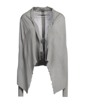 Rick Owens Solid Color Lightweight Knitted Top - Gray