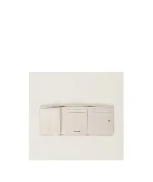 Miu Miu Small Matelassé Nappa Leather Wallet